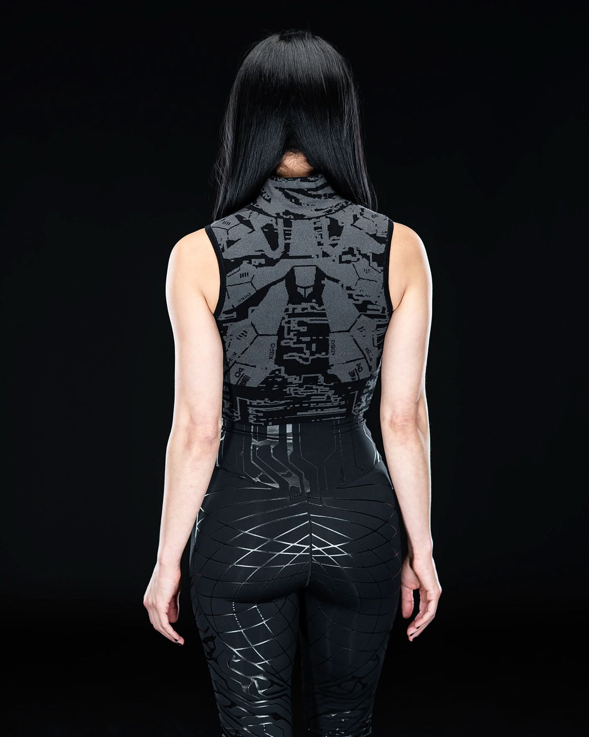 MEKA JAPANESE FUTURE CROP TOP